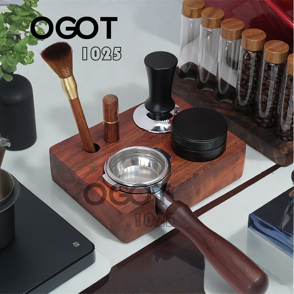 Knock Box Dosing Cup Rdt,espresso Machine Accessories,tamping Station ...