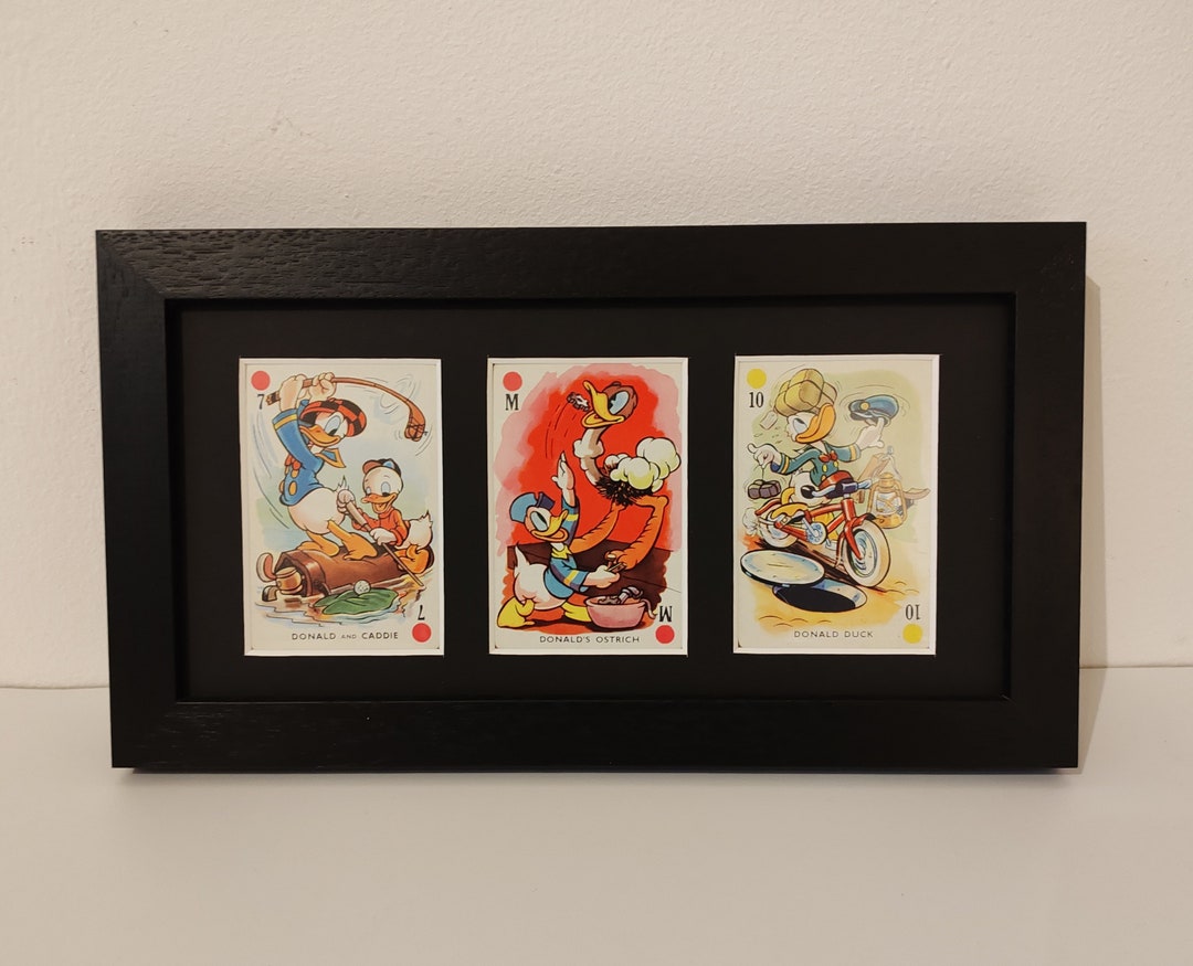 1939 Vintage Donald Duck Wall Art, Wall Decor Framed - Etsy