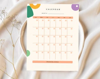 Digital PDF Weekly Planner | Time Blocking Template | Habit Tracker ...