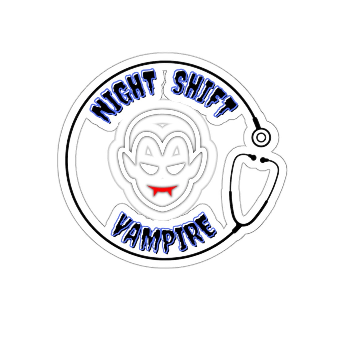 Night Shift Vampire Decal - Etsy