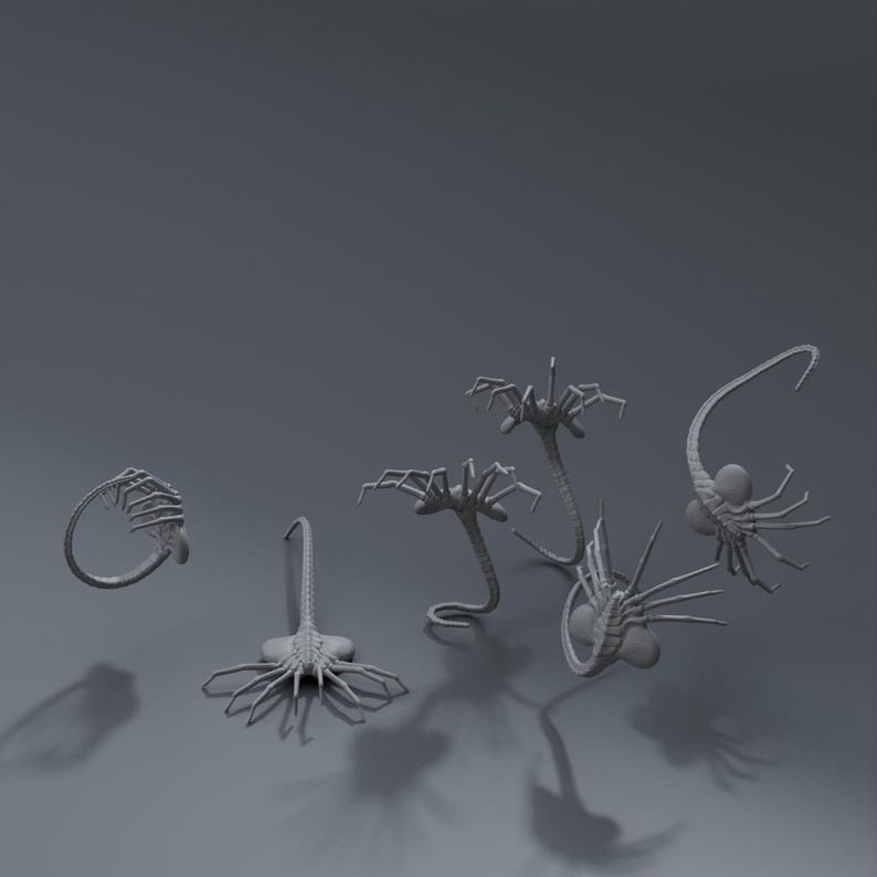 Xenomorph Alien Egg (ovomorph) and Facehugger Mega Bundle - Etsy