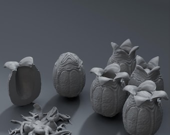 Xenomorph Alien Egg (ovomorph) and Facehugger Mega Bundle - Etsy