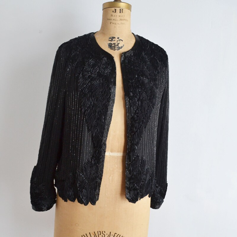 Beaded Jackets - Etsy