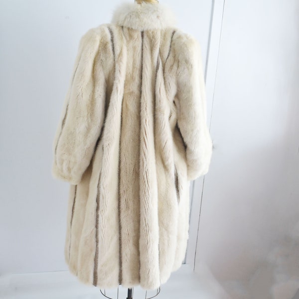 White Mink Fur - Etsy