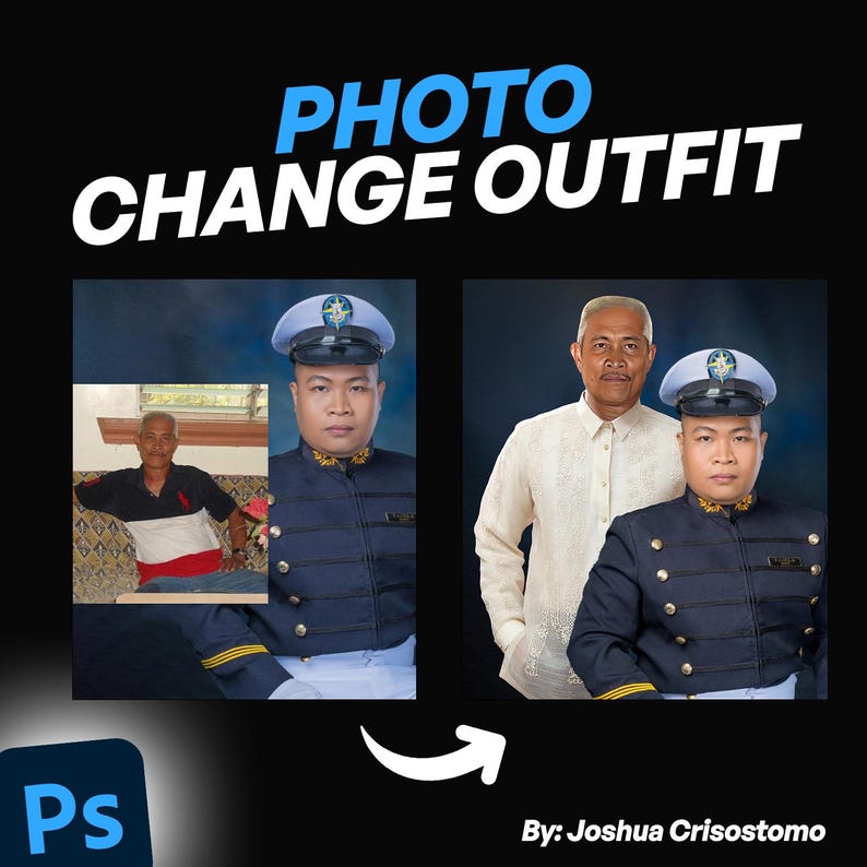 Change Dress Outfit Attire Photoshop Edit Service, Photo Restoring ...