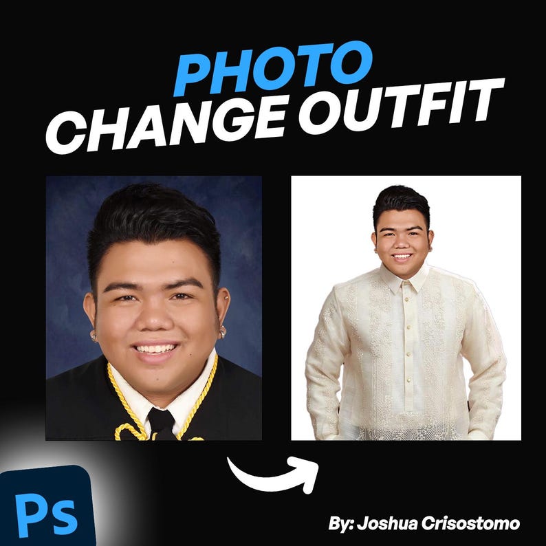Change Dress Outfit Attire Photoshop Edit Service, Photo Restoring ...