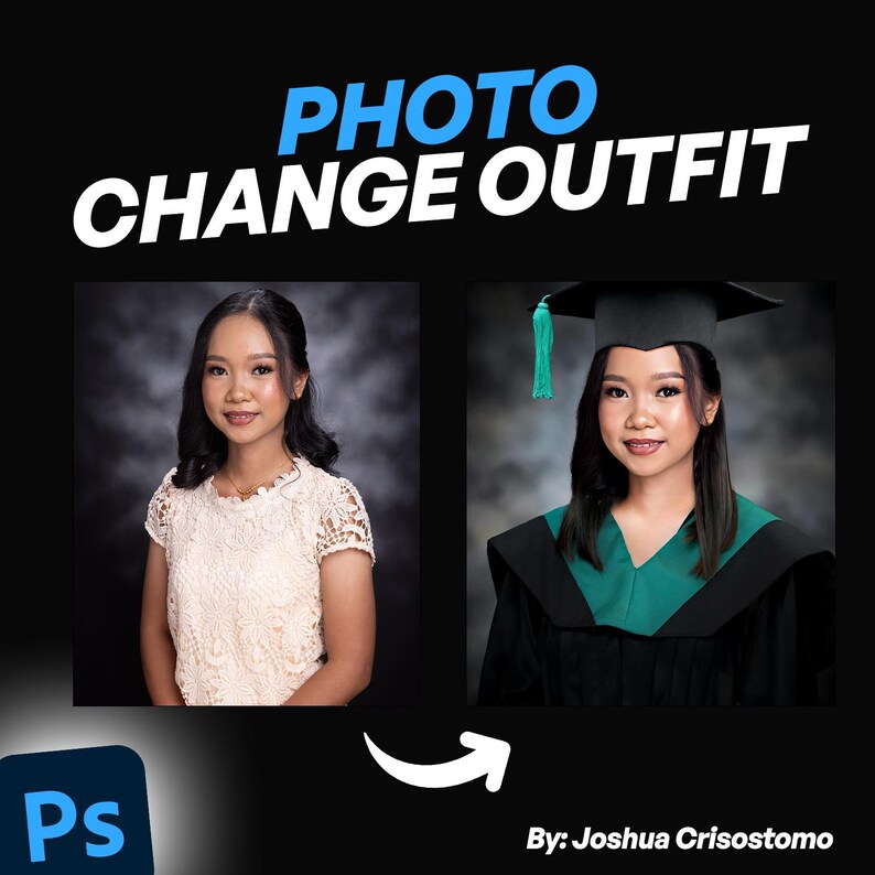 Change Dress Outfit Attire Photoshop Edit Service, Photo Restoring ...