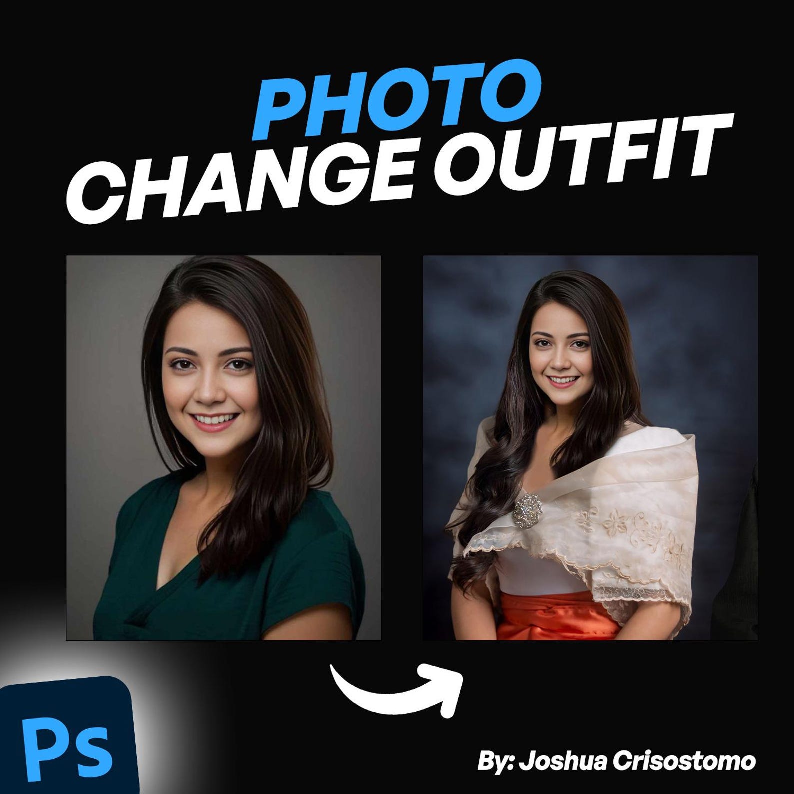 Change Dress Outfit Attire Photoshop Edit Service, Photo Restoring ...