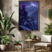 Fantasy-themed Digital Download Poster | Snowy Tower Art Print ...