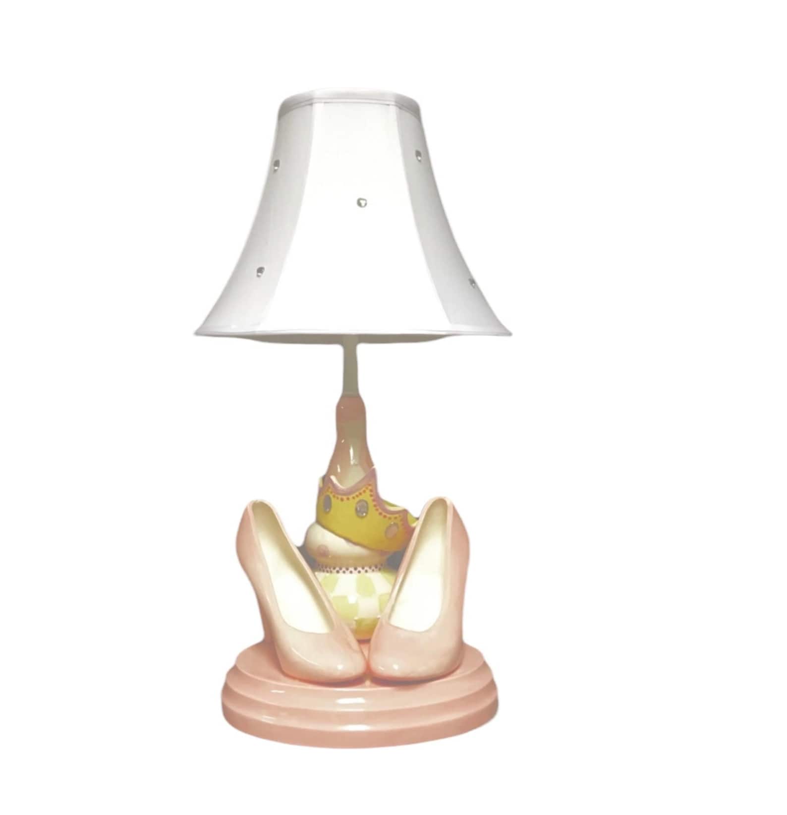 Pink Princess Lamp Girl's Room Princess Decor - Etsy