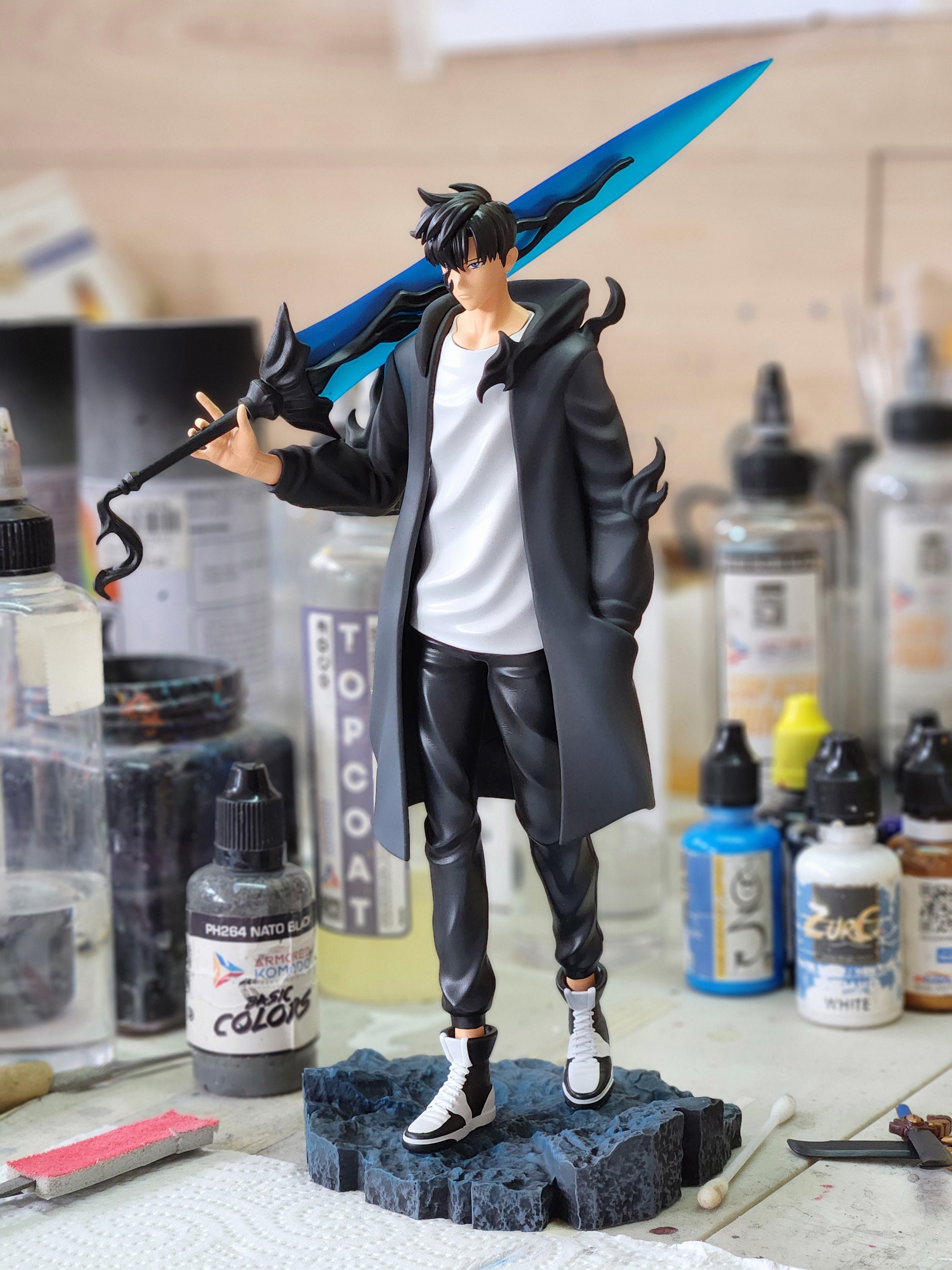 Sung Jinwoo Solo Leveling STL Model for 3D Printing Digital Model - Etsy