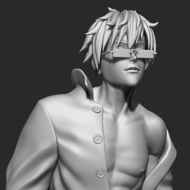 Gojo Satoru 3d Print - Etsy