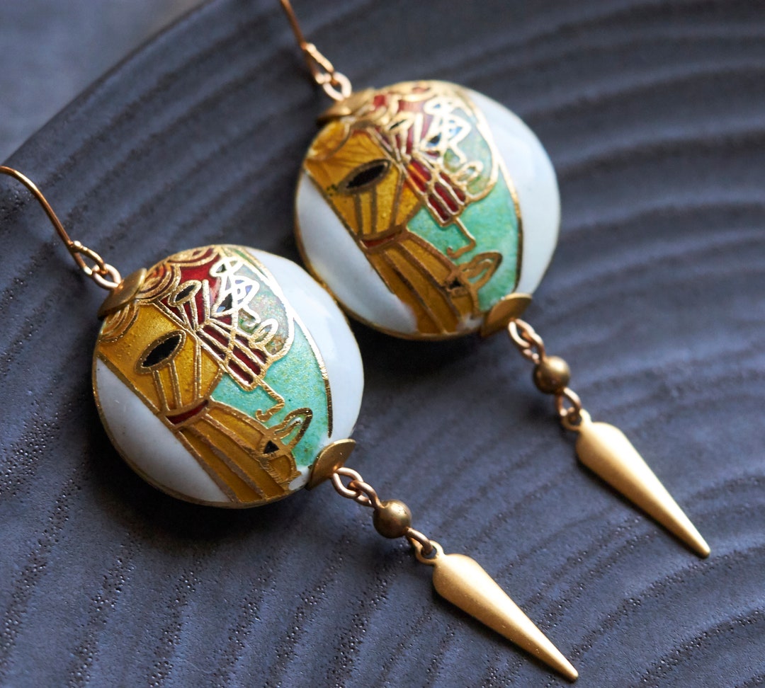 Artsy Earrings, Picasso Face Earrings, Abstract Face Jewelry, Funky ...