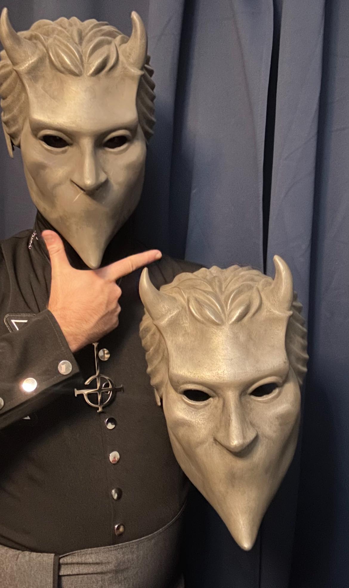 The satan's Sidekick Nameless Ghoul Ghost Inspired Mask V1.5 COLD ...