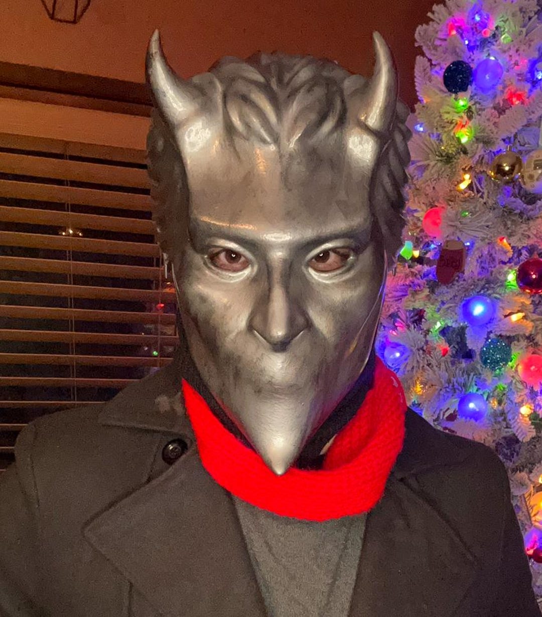 The "satan's Sidekick" Nameless Ghoul Inspired Mask - Etsy