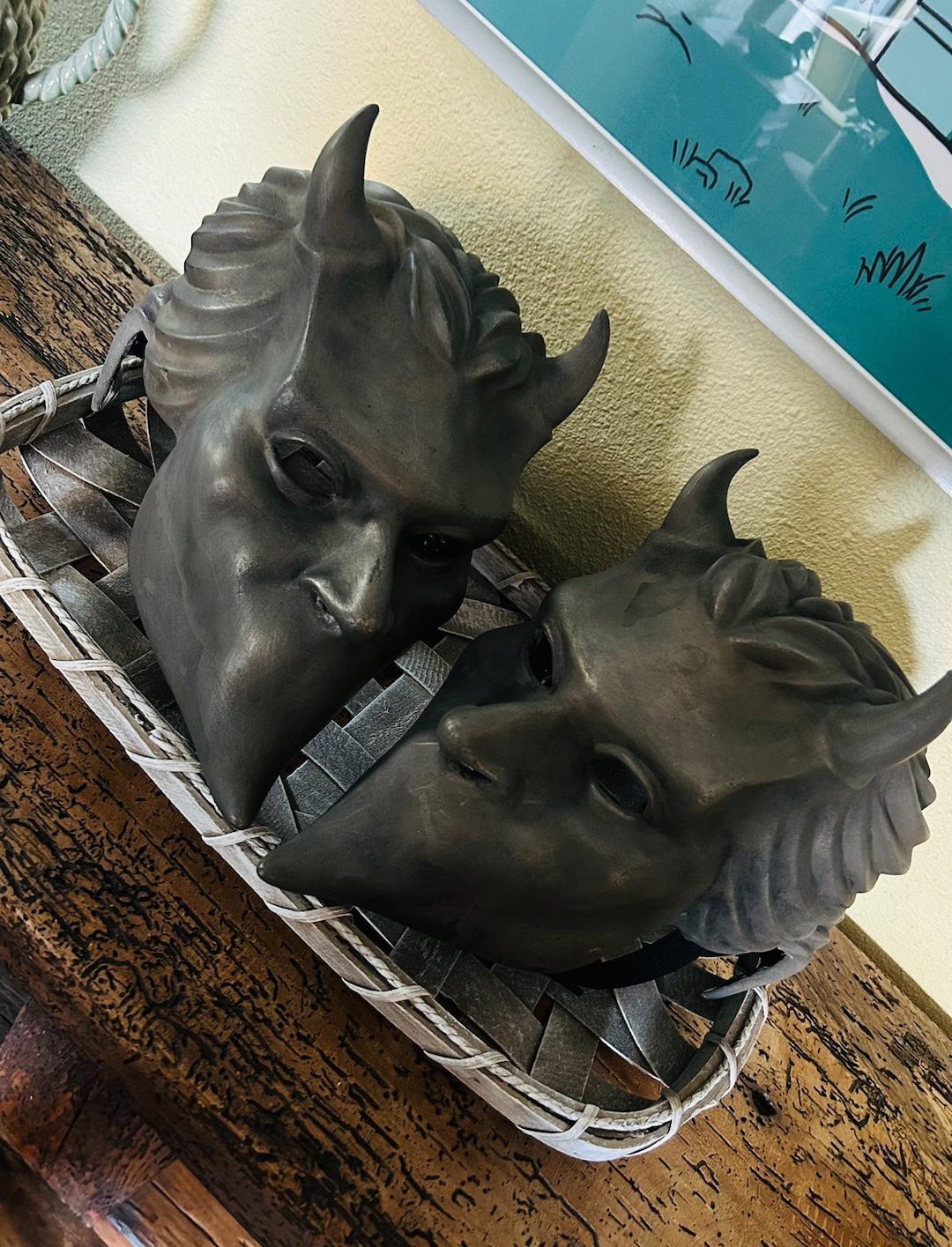 The satan's Sidekick Nameless Ghoul Ghost Inspired Mask V1.5 COLD ...