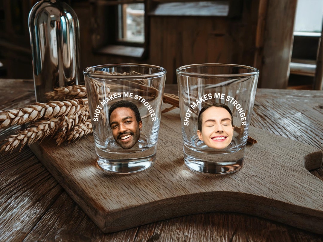 Custom Shot Glass With Picture On, Personalized Favors for 21st ...