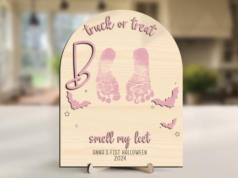 DIY Baby First Halloween Keepsake, Gift for Mom, Halloween Kid Craft ...