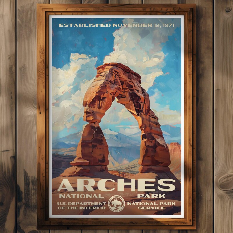National Park Poster - Etsy