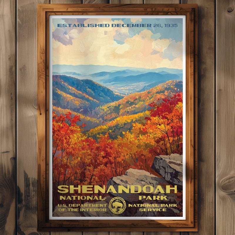 Shenandoah Art - Etsy