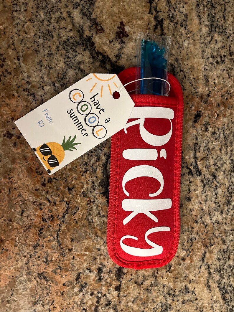 End of Year Gift Tag, Classmate Gift, Have a Cool Summer, Ice Pop, Gift ...