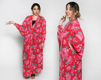 Hot Pink Duster - Etsy