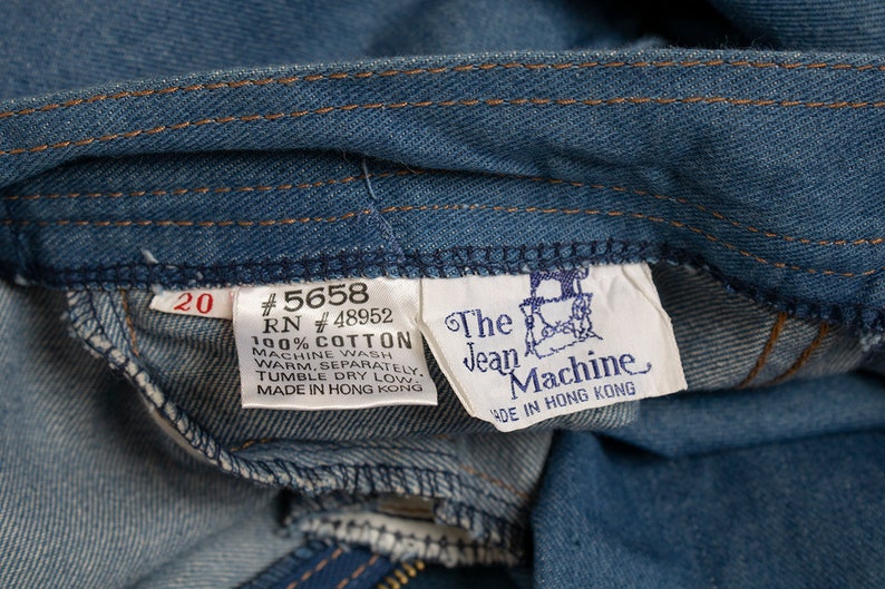 Vintage 1980s Jean Skirt the Jean Machine 80s Front 2-way - Etsy