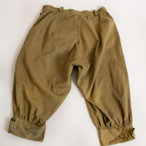 Vintage 1940s Knickerbocker Pants - Olive Green Brown 40s Knickers ...