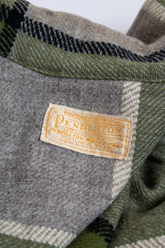 Vintage 1950s Pendleton 49er Jacket - Olive Mint Gree… - Gem