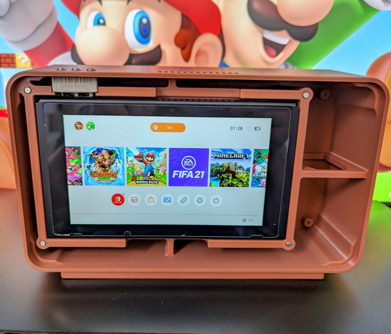 Nintendo Switch Retro TV Stand, Console Holder, Console Dock, Display ...