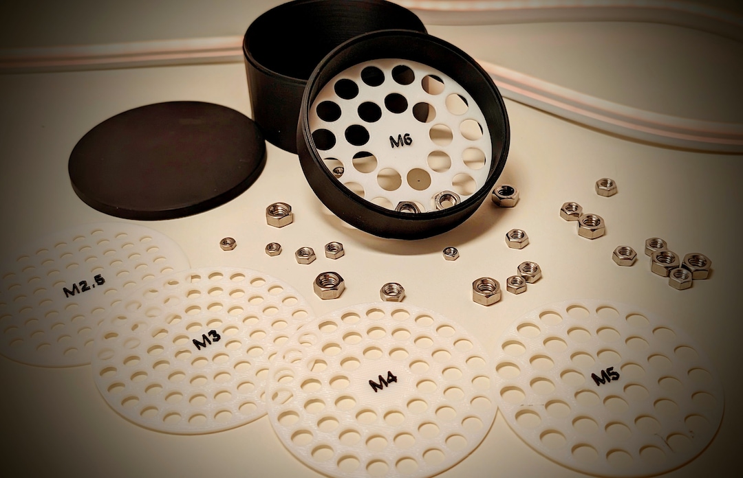 Hex Nut Sorter Tool, Shaker, Modular, Personalised, Metric, Imperial ...