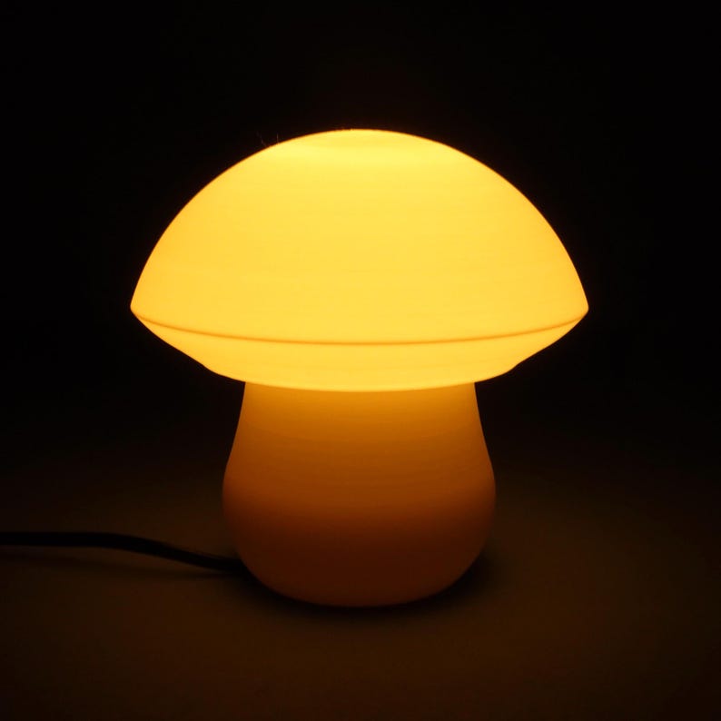 Table Lamp Mushroom Edulis Fungus, DIY Kit - Etsy