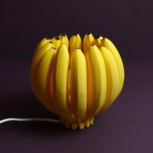 Realistic Banana Lamp Shade 3D Printed Fun, Functional, and ...