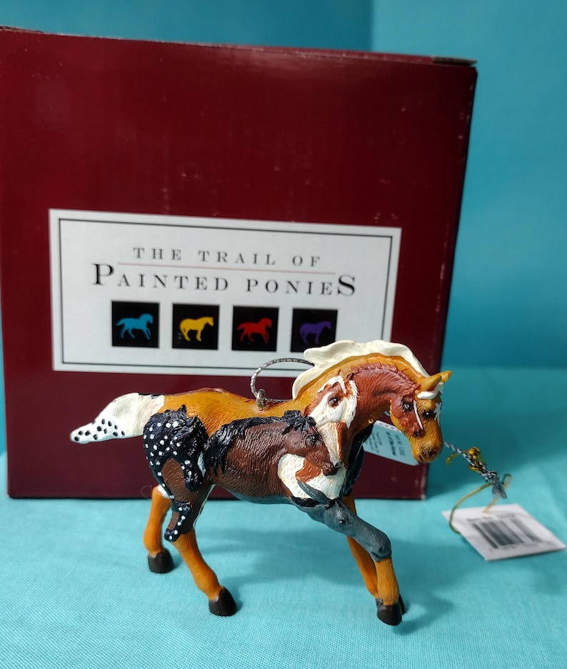 Trail of Painted Ponies YEAR of THE HORSE Ornament Retired - Etsy