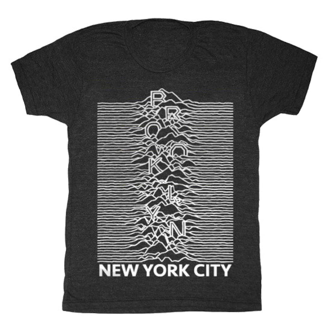 BK Vintage Concert Tee - Unisex Mens T-shirt Music Sound Waves Brooklyn ...