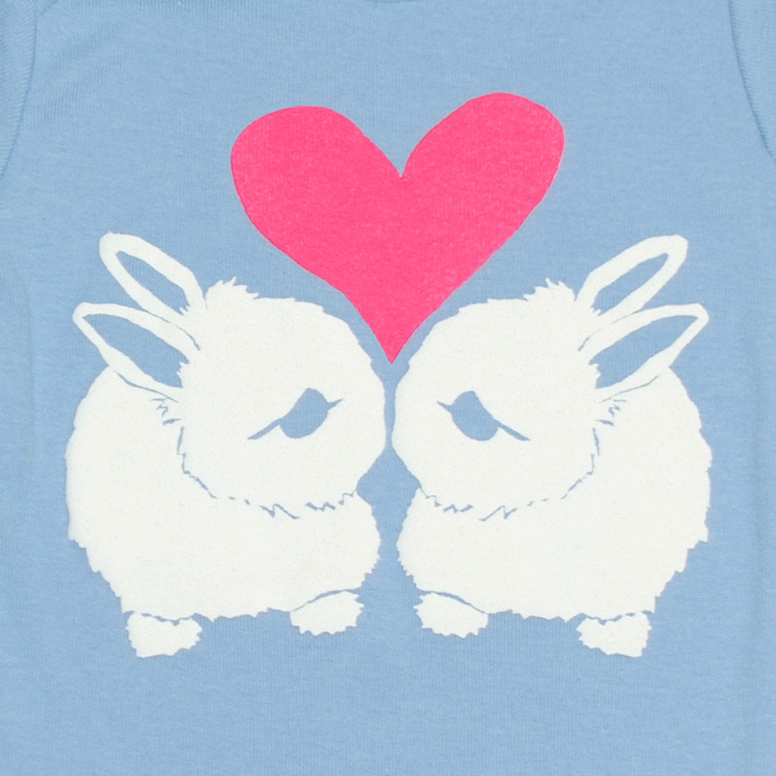 Bunny Love Baby One Piece Bodysuit Romper Rabbit Bunnies - Etsy