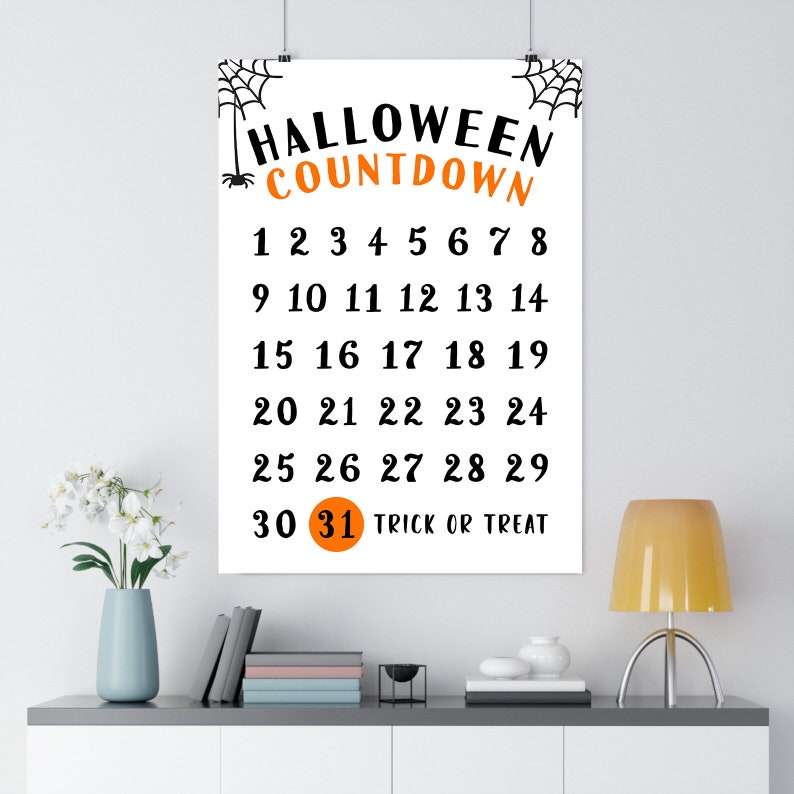 Halloween Countdown, Countdown to Halloween, Autumn Decorations ...