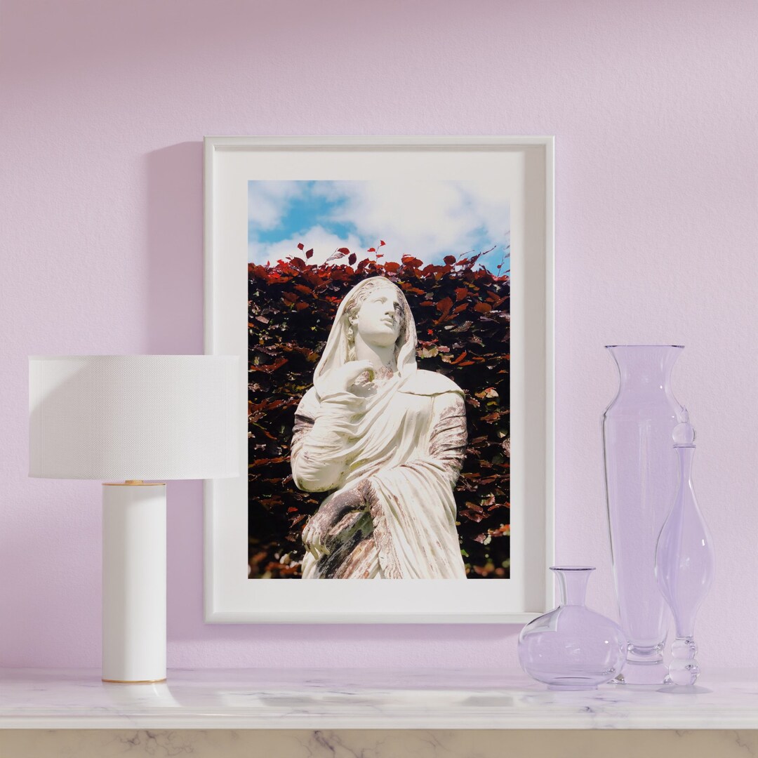 Statue Instant Download Print, Stone Statue Print, Sculpture Print ...