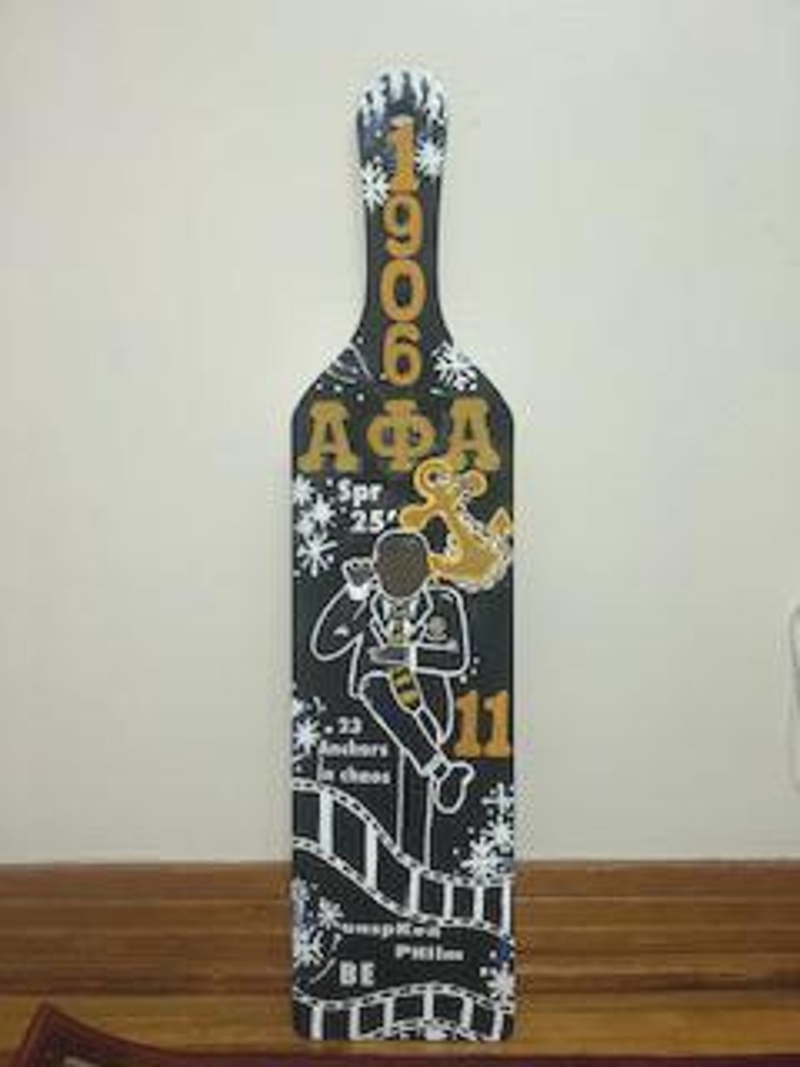 Custom Wooden Greek Paddle | Handcrafted Sorority and Fraternity ...
