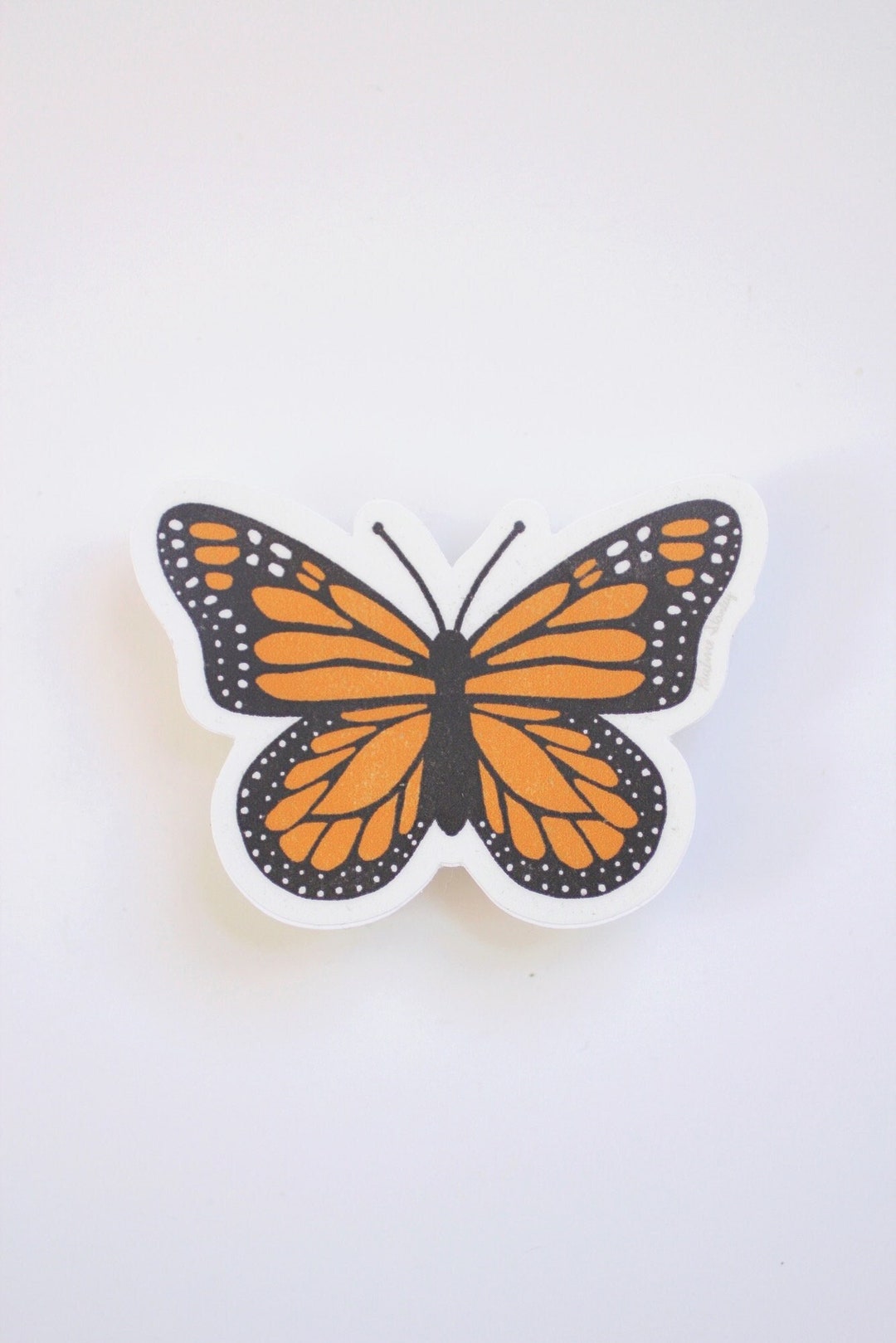 Monarch Butterfly Vinyl Sticker | Nature Sticker | Butterfly Sticker ...