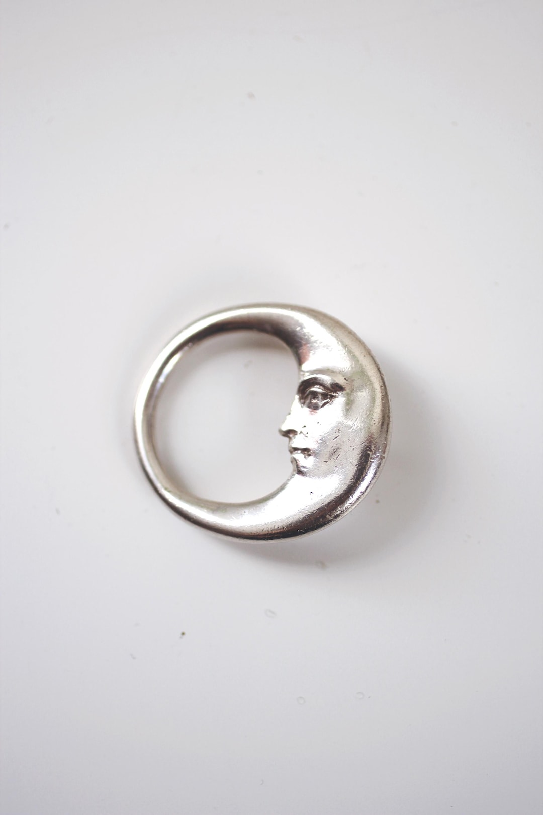 Vintage Sterling Silver Mexico Moon Belt Buckle - Etsy