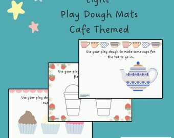 Party/balloon Themed Play Dough Mats/fine Motor Skills/teacher Resource ...