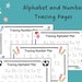 Number Tracing/alphabet Tracing/number Mat/alphabet Mat/back to School ...