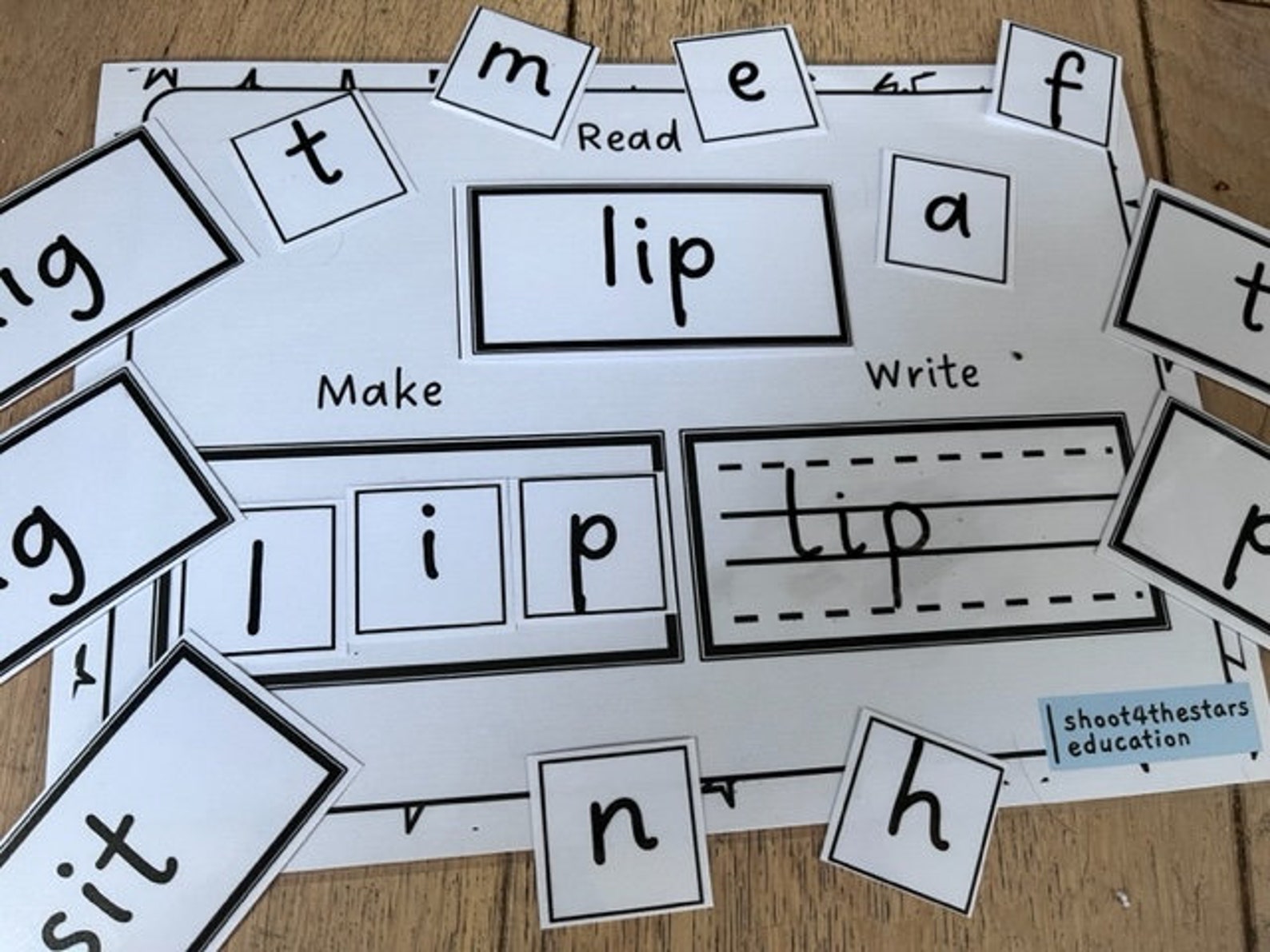 CVC Words/phonics/teaching Resource/letters and Sounds/eyfs/pre-school ...
