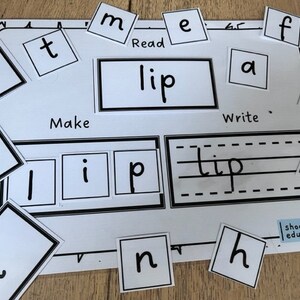 CVC Words/phonics/teaching Resource/letters and Sounds/eyfs/pre-school ...