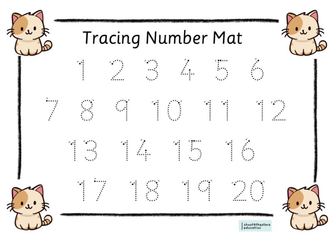 Number Tracing/alphabet Tracing/number Mat/alphabet Mat/back to School ...