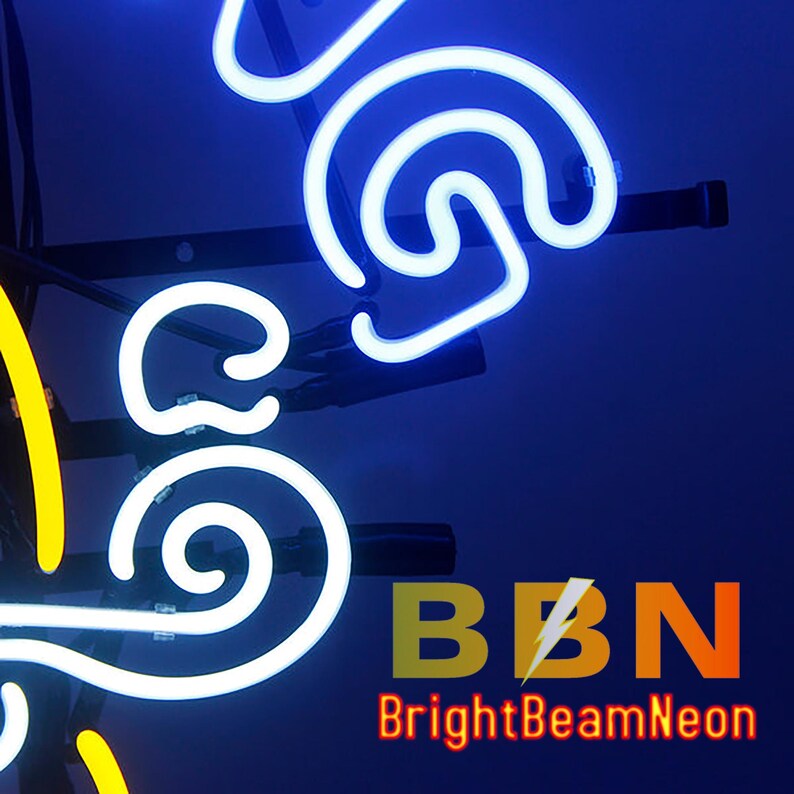 No Smoking Neon Sign Custom Handmade Real Glass Neon Japanese Garfield ...