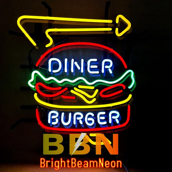 Diner Neon Sign - Etsy