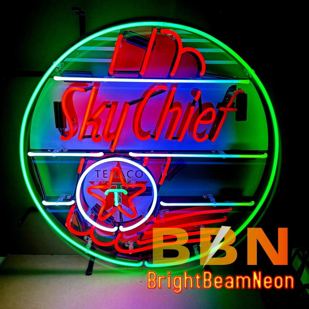 Sky Chief Neon Art Wall Decor Handmade Personalized Neon Signs Club ...