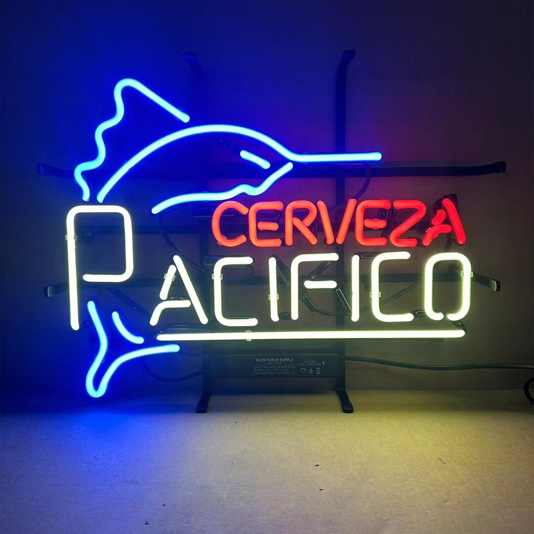 Cerveza Pacifico Beer Bar Pub Decor Wall Art Man Cave Personalized Bar ...